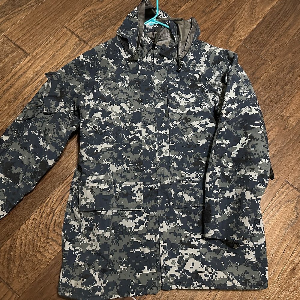 Us Navy Usn Nwu Type I Working Uniform Parka Goretex … - Gem